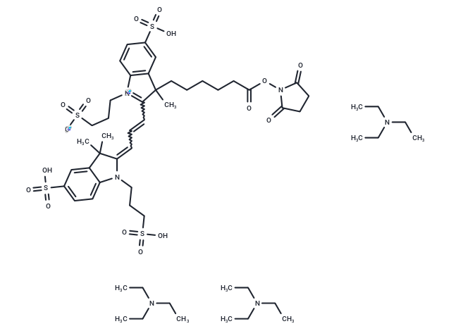 AF555 NHS ester TEA salt_TargetMol