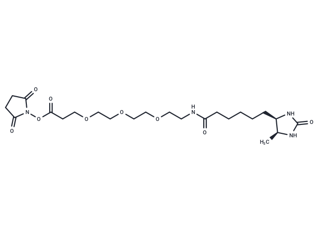 Desthiobiotin-PEG3-NHS ester_TargetMol